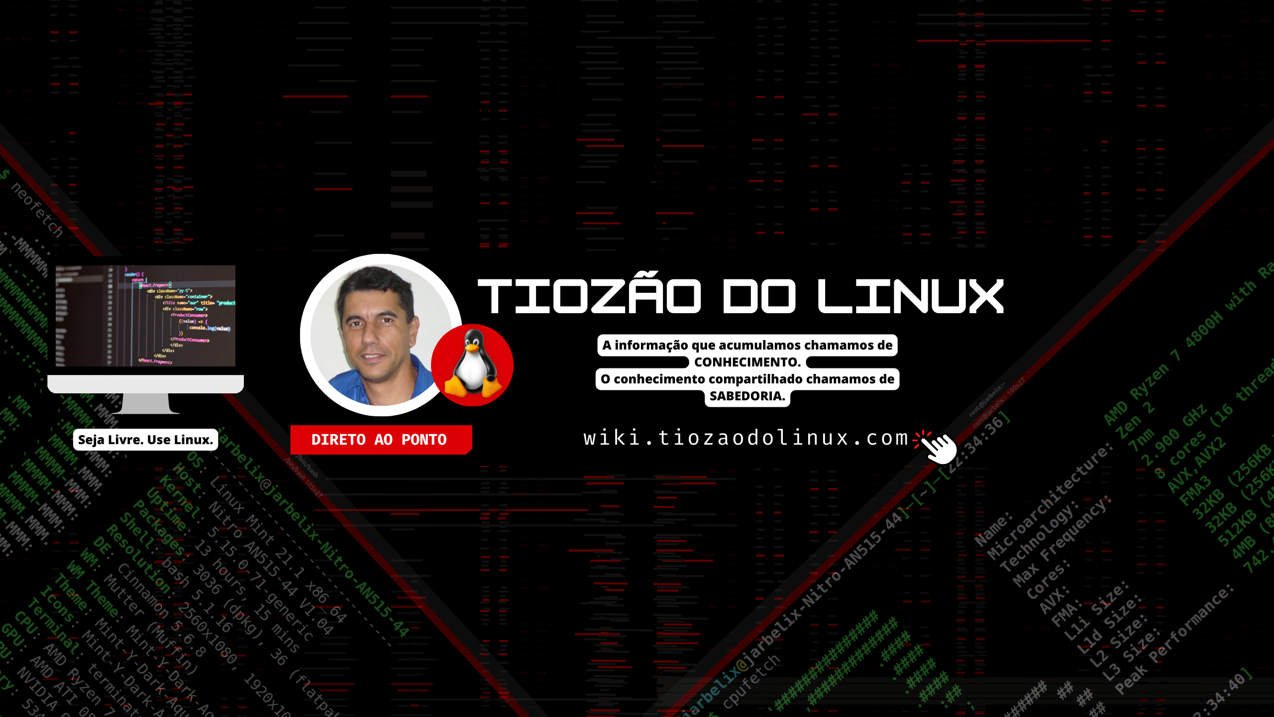 Quem sou eu | Wiki do Tiozão do Linux